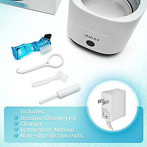 ZICAV Retainer Cleaner Machine - Ultrasonic Jewelry Cleaner - Denture Cleaner Machine, Mouth Guard, Aligner