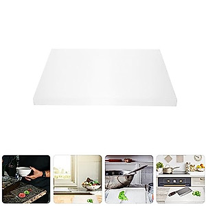 Homoyoyo Acrylic Cutting Boards Clear Chopping Board Anti- Transparent Cutting Board for Counter Countertop Protector Home Restaurant