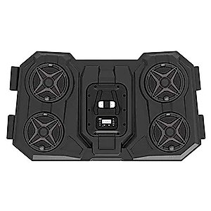 SSV Works WP3-RZ3O65 Polaris RZR 1000 2 and 4 seat Bluetooth 4 Speaker Overhead Weather Proof Audio System