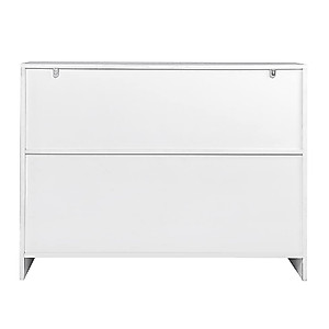 Naomi Home Nancy Stylish Storage Delights Toys Find Their Home Kids Storage with Bookshelves, Multifunctional Toy Organizer Kids' bookcases, Cabinets & Shelves for Playroom, Nursery, White