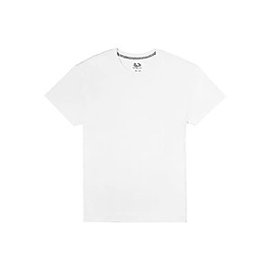 Fruit of the Loom Men's Big & Tall Eversoft Cotton Short Sleeve T Shirts, Breathable & Moisture Wicking with Odor Control, White, 4X-Large Big