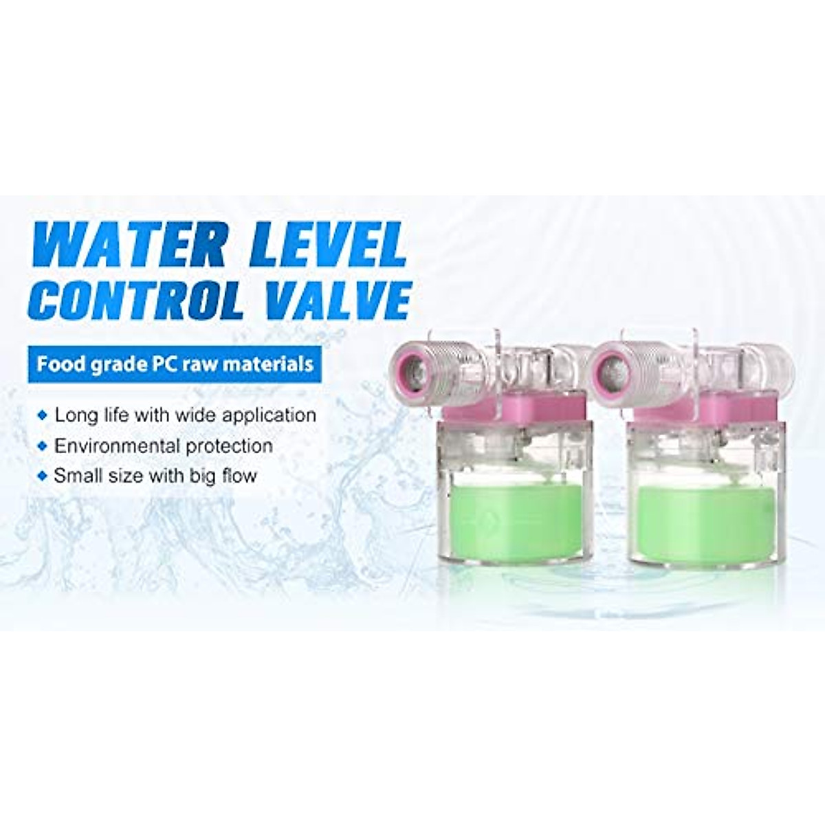 1/2" Inside Type and High Flow Water Level Control Valve
