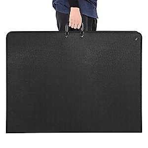 1st Place Products Professional Art Portfolio Case - 24 x 36 Inches - Light Weight & Durable - Shoulder Strap & Handle Options - Three Inside Pockets - Water Resistant - Documents Posters Monitors