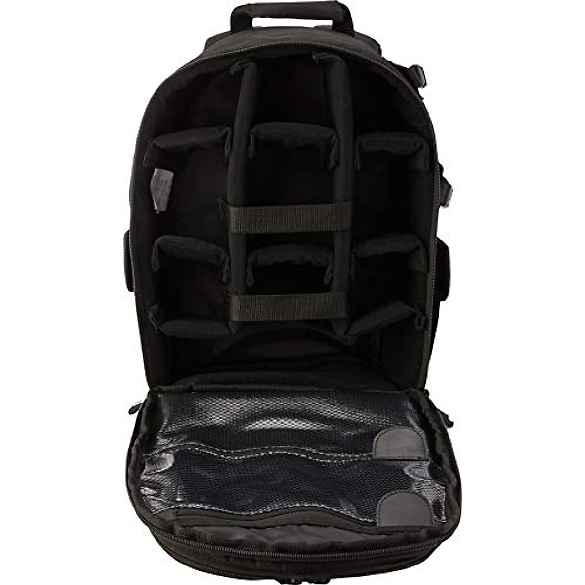 Amazon Basics Backpack for SLR Cameras and Accessories-Black