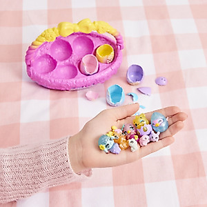 Hatchimals CollEGGtibles, Spring Toy Basket with 5 and 3 Pets, Kids Toys for Girls Ages 5 and up