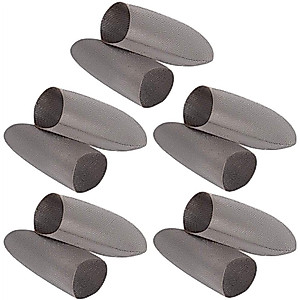 XJXJ 10Pcs Gaming Finger Sleeve Touchscreen Finger Cover Elastic Mobile Game Controller Finger Cot Anti Sweat Breath. compression gloves for men