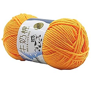 2 Set 1 Roll 5-Strand Wool Yarn Soft Warm DIY Beginner Needlework Hand Knitting Crochet Yarn Ball for Sewing Shop Hand Knitted Wool