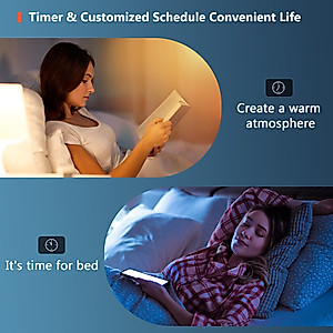 OHLUX Smart BR30 Light Bulbs Compatible with Alexa, Dimmable RGBCW Color Changing Flood Light Bulb, E26 10W 900LM Bright White for Cans Recessed Fixture