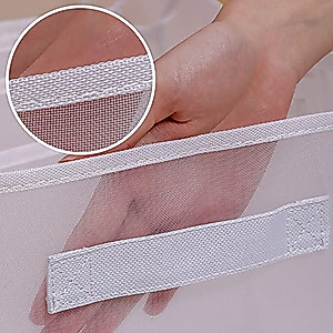 Spida Mount Foldable Sheet Organizer, Bed Sheet Organizer Foldable, Individual Foldable Bed Sheet Set Organizer, Sheet Organizer Foldable Box (white, 2 pcs 5 grids)