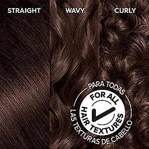 Garnier Hair Color Olia Ammonia-Free Brilliant Color Oil-Rich Permanent Hair Dye, 4.15 Dark Soft Mahogany, 1 Count (Packaging May Vary)