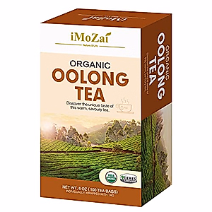 Imozai Organic Puerh Tea Bags 100 Count Individually Wrapped — 🛍️ The ...