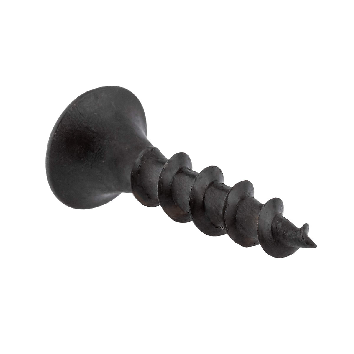 #8 x 3/4" Flat Black Coarse Thread Phillips Drive Wood Screws | Pack of 25 | Self Tapping Screws for Wood Antique or Modern Furniture | FH18-SBL