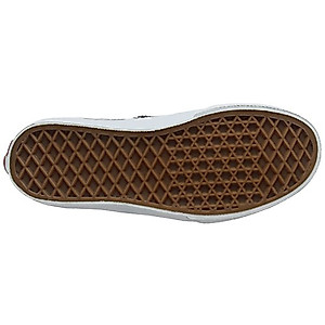 Vans Kids Authentic Black/True White Skate Shoe 13.5 Kids US