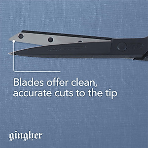 Gingher 8 Inch Featherweight Bent Handle Scissors