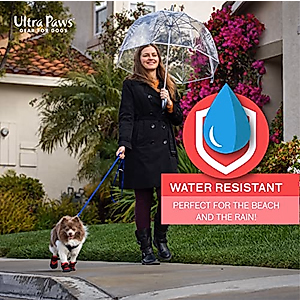 Ultra Paws Durable Boots - RED - Petite