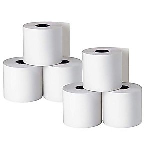 1InTheOffice Cash Register and Point of Service Printer Paper 3 Inch X 128 Foot, 10 Rolls