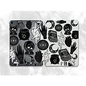 Witch Mystical Witchcraft case Compatible with iPad Mini Air Pro 7.9 8.3 9.7 10.2 10.9 11 12.9 inch Pattern Cover New 2022 2021 Trifold Stand 3 4 5 6 7 8 9 Generation 607 (12.9 Pro 3/4/5 gen)