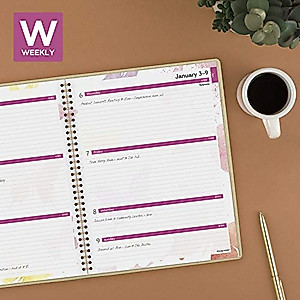 2022 Weekly & Monthly Planner by AT-A-GLANCE, 8-1/2" x 11", Large, Recycled, Watercolors (791-905G)