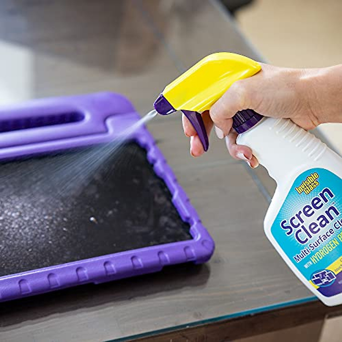 Invisible Glass 92013-6PK 16-Ounce Screen Clean Multi-Surface Cleaner Perfect for Touch Screens, Hygienically Cleans Laptops, Smart Phones, Tablets, and More, Pack of 6