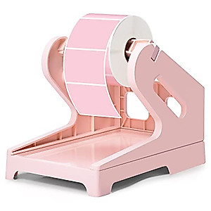 Phomemo Label Printer, Label Holder, 4X6 Pink Thermal Label