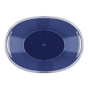 Ice Bucket Wine Bucket,Clear Acrylic 3.5 Liter Plastic Tub for Drinks and Parties, Food Grade, Perfect for Wine, Champagne or Beer Bottles(Blue Purple)