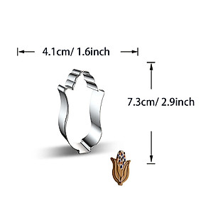 WJSYSHOP Corn Shape Cookie Cutter