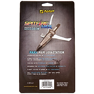 New Archery Products NAP Spitfire Maxx 125 X-Bow Tt 4-Pack