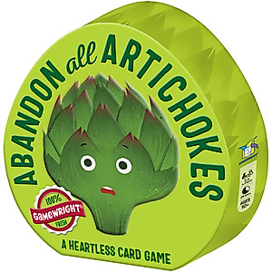 Gamewright - Abandon All Artichokes - A Heartless Card Game,Green