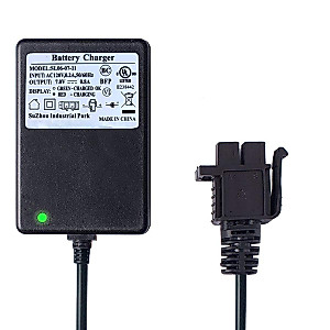 6V Charger for Kids Ride On Car 6 Volt Battery Charger for Frozen Scooter Batman Car Minnie Mouse 3-Wheel Scooter Ripper Swirl YFZ450 B-Type Plug