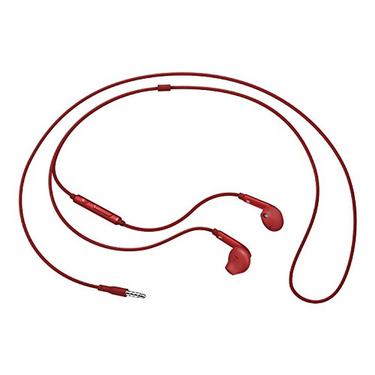 Samsung Active InEar Headphones for Universal/SmartPhones - Retail Packaging - Red - EO-EG920LREGUS