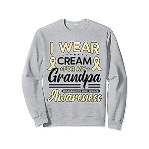 Degenerative Disc Disease Ninja I Wear Cream For My Grandpa Sweatshirt