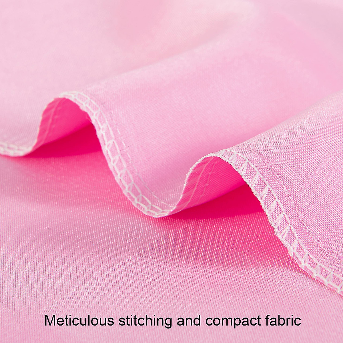 FLXXIE 2 Pack Satin Toddler Pillowcases for Skin and Hair, 14x20 Inches, Silky Soft Envelope Closure Kids Travel Pillow Cases Covers for Boys and Girls, 14x20 Inches, Pink