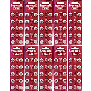 LOOPACELL 100 AG6 371 Watch Batteries