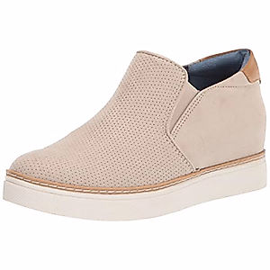 Dr. Scholl's Shoes Women's Sneaker, Oyster Microfiber, 7