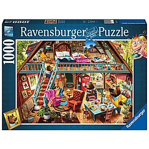 Ravensburger Goldilocks Gets Caught! 1000 Piece Jigsaw Puzzle for Adults | Unique Softclick Technology | Vibrant, Glare-Free Finish | Durable Quality | FSC Certified