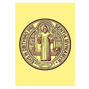 6 Pieces Religion Enamel Saint Benedict Bracelet Red Rope Bracelet Handmade Red Knot String Bracelets Luck bracelet Men Or Women As Gifts and Used in Prayer bracelet…