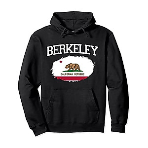 BERKELEY CA CALIFORNIA Flag Vintage USA Sports Men Women Pullover Hoodie