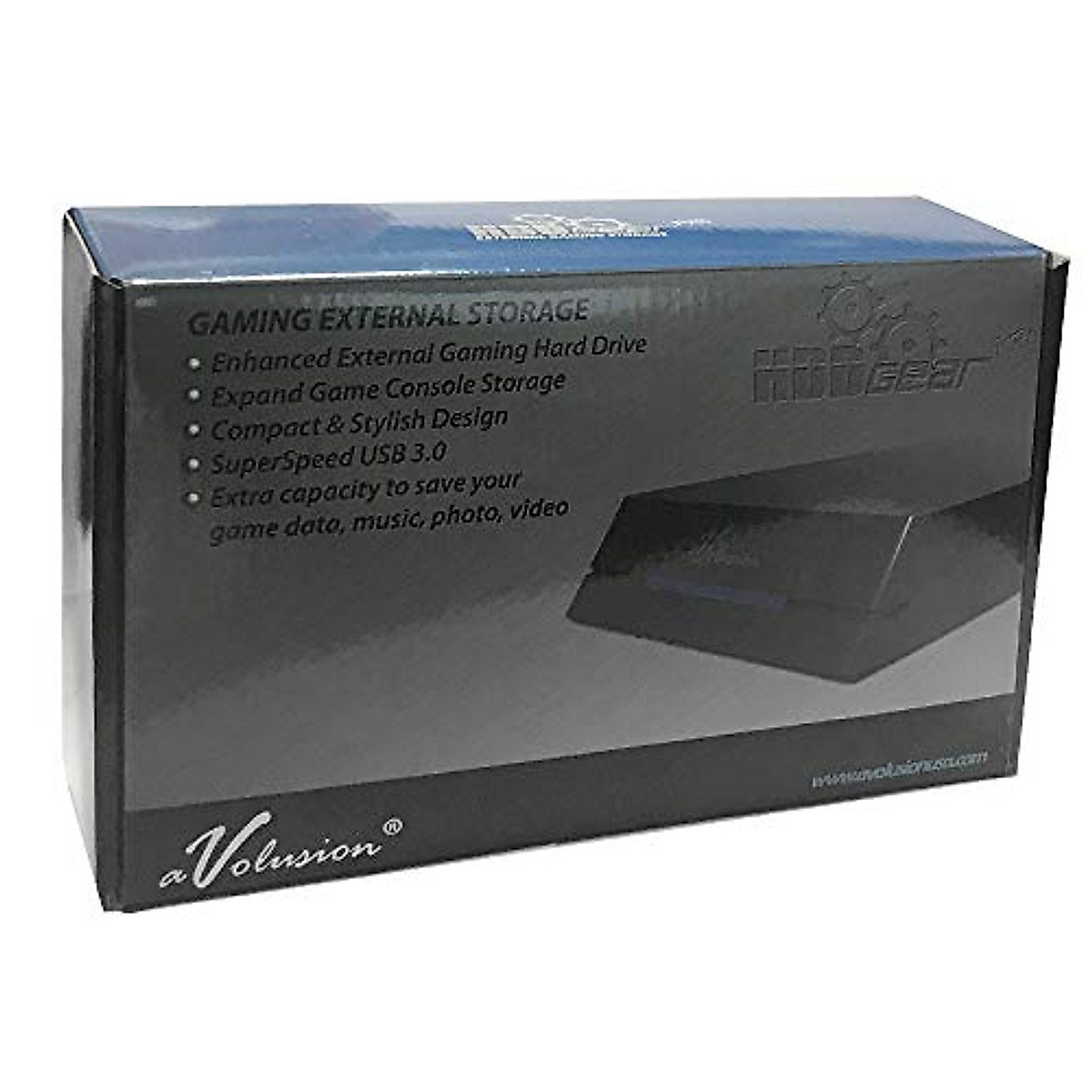 Avolusion HDDGear Pro 6TB (6000GB) 7200RPM 64MB Cache USB 3.0 External Gaming Hard Drive (for Xbox ONE X/S, Pre-Formatted) - 2 Year Warranty