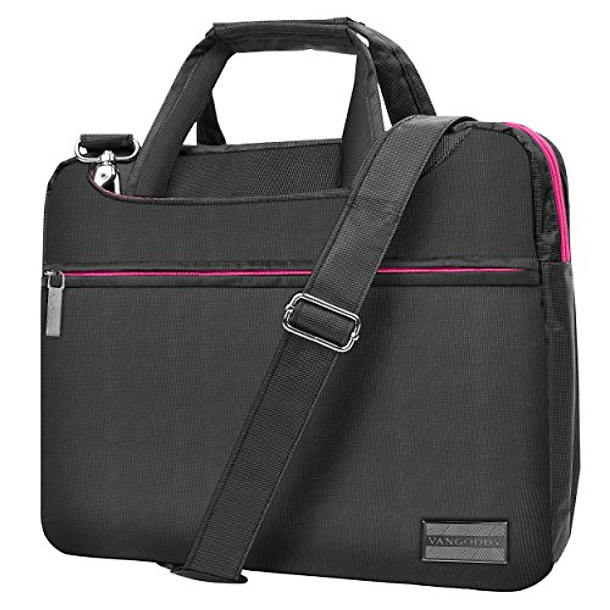 13-inch Slim Laptop Bag for HP ChromeBook, Elite, EliteBook, Envy, Stream, ProBook, Spectre, x360 (Pink)