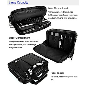 Vangoddy 11 12 In Tablet Bag for Latitude 5285, 7030 Rugged Extreme, 7320 Detachable, for Galaxy Tab S7 FE, Tab S8 Plus