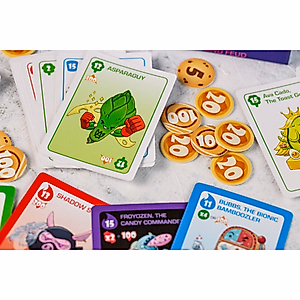 Deadly Desserts - A Card Game for People Who Like Food and Feud - Family-Friendly Board Games for Adults and Kids