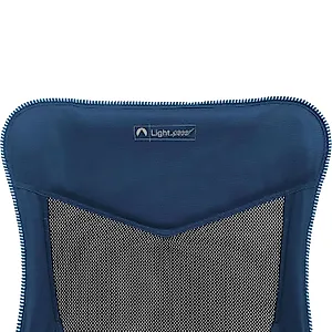 Lightspeed Outdoors Tall Swivel Camp Chair, Outdoor Seating, Blue