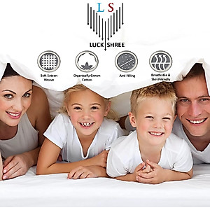 1000-Thread-Count, 100% Egyptian Cotton, 6-PC Sheet Set |1 Fitted, 1 Flat, 4 Pillowcases| 1000TC Soft Breathable Long Staple Cotton, Fits 18" Deep Pockets - Queen Size, Leopard Print Color