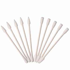 400 Pcs Cotton Swabs Cotton Tipped Applicator Double Tipped with Cardboard Handles (Pointed and Spiral Tip, Pointed and Round Tip)