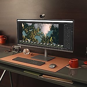 HP Envy 34” All-in-One Desktop, NVIDIA GeForce GTX 1650, 11th Gen Intel Core i7-11700 Processor, 32 GB RAM, 512 GB SSD, WUHD IPS Display, Windows 11 Home, Detachable Magnetic Camera (34-c0010, 2021)