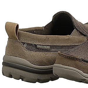 Skechers Men's Superior Milford Loafer, Light Brown, 12 M US