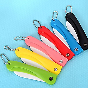 Kitchen Cutlery Ceramic Folding Knife Vegetable Fruit Knife