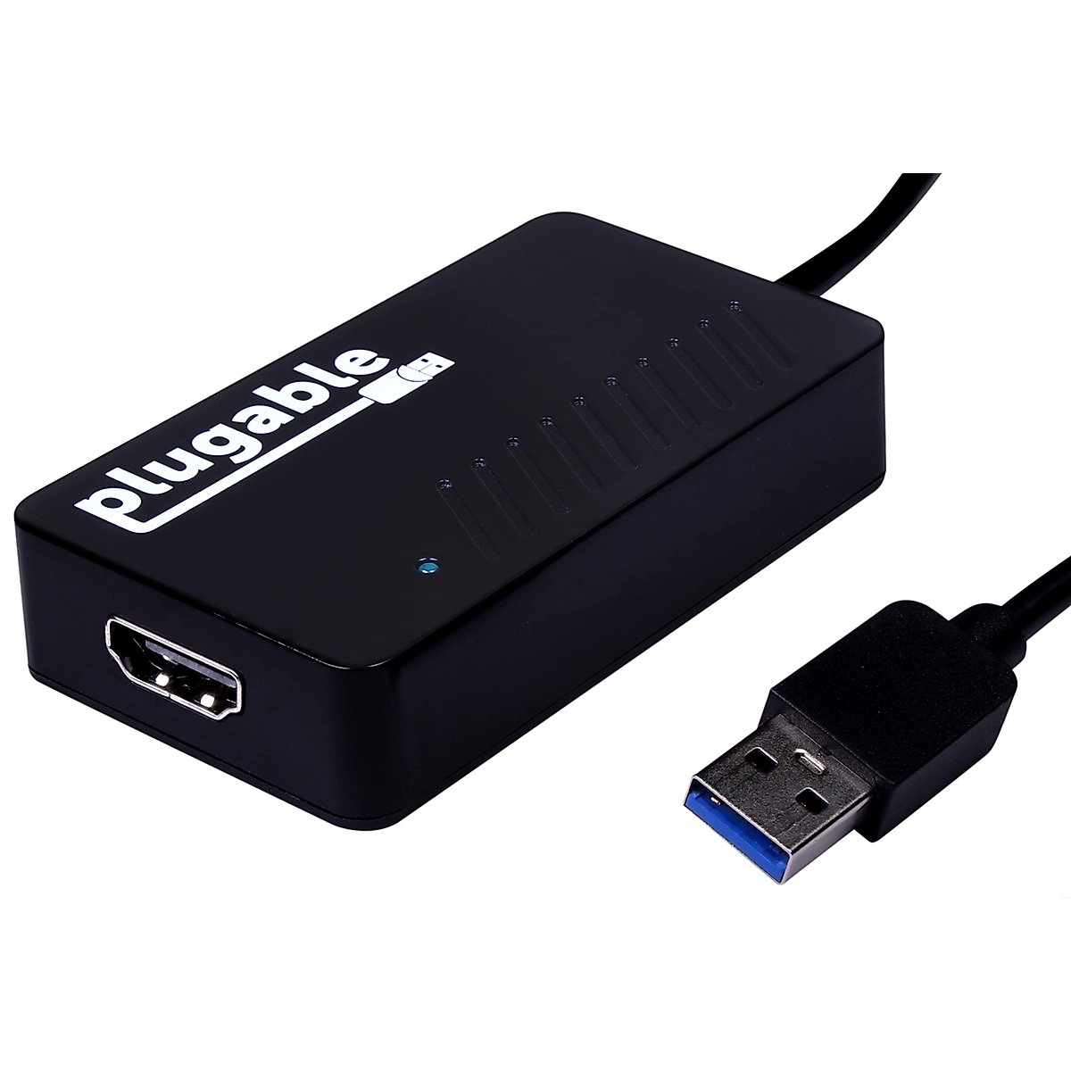 Plugable USB 3.0 to HDMI Video Graphics Adapter with Audio for Multiple Monitors up to 2560x1440 Supports Windows 11, 10, 8.1, 7, XP, and Mac