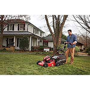 CRAFTSMAN V60* 3-in-1 Cordless Lawn Mower, 21-Inch (CMCMW260P1)