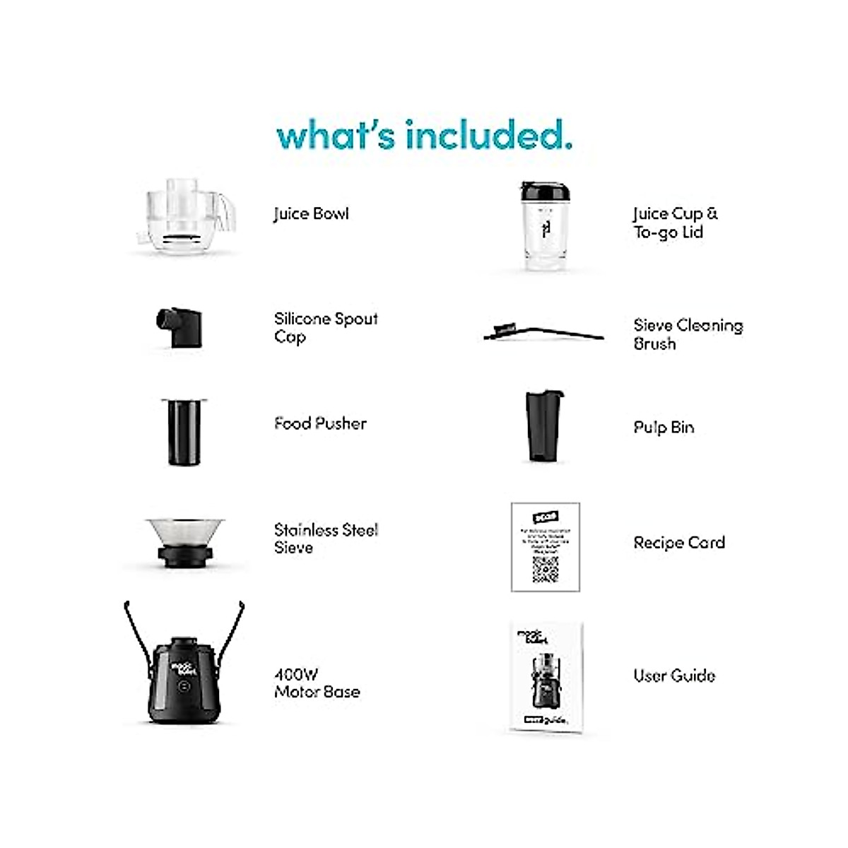 Magic Bullet Mini Juicer with Cup Black